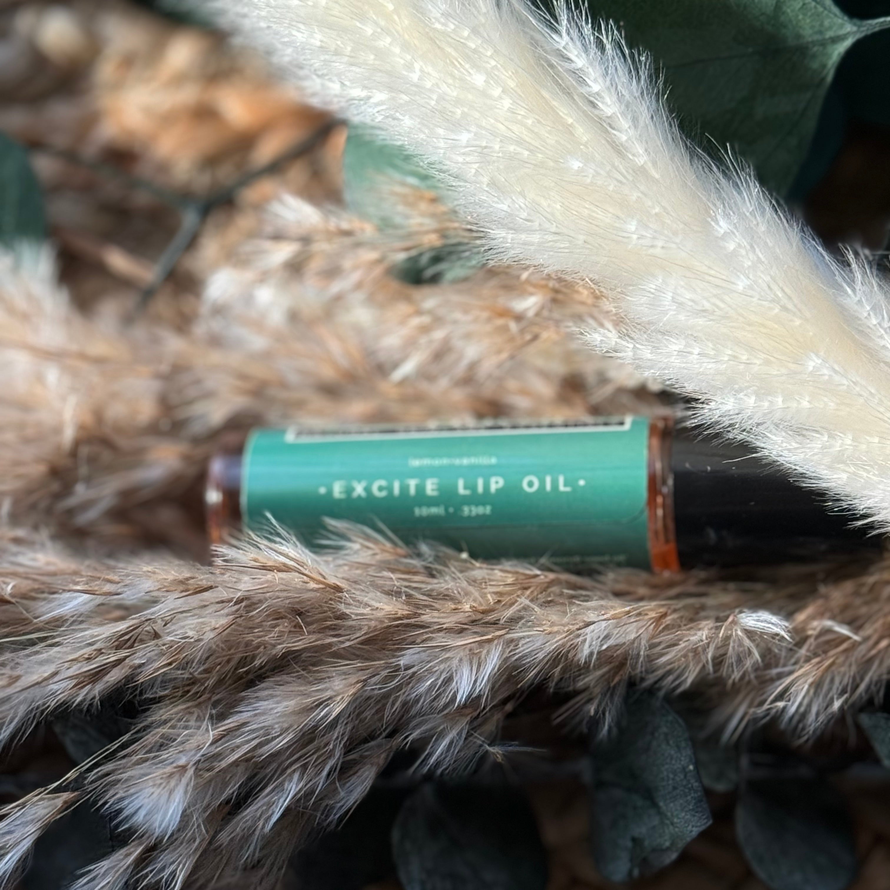 EXCITE organic lip oil 10ml | simple in nature